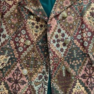 Jackets & Coats | Vintage Tapestry Coat | Poshmark